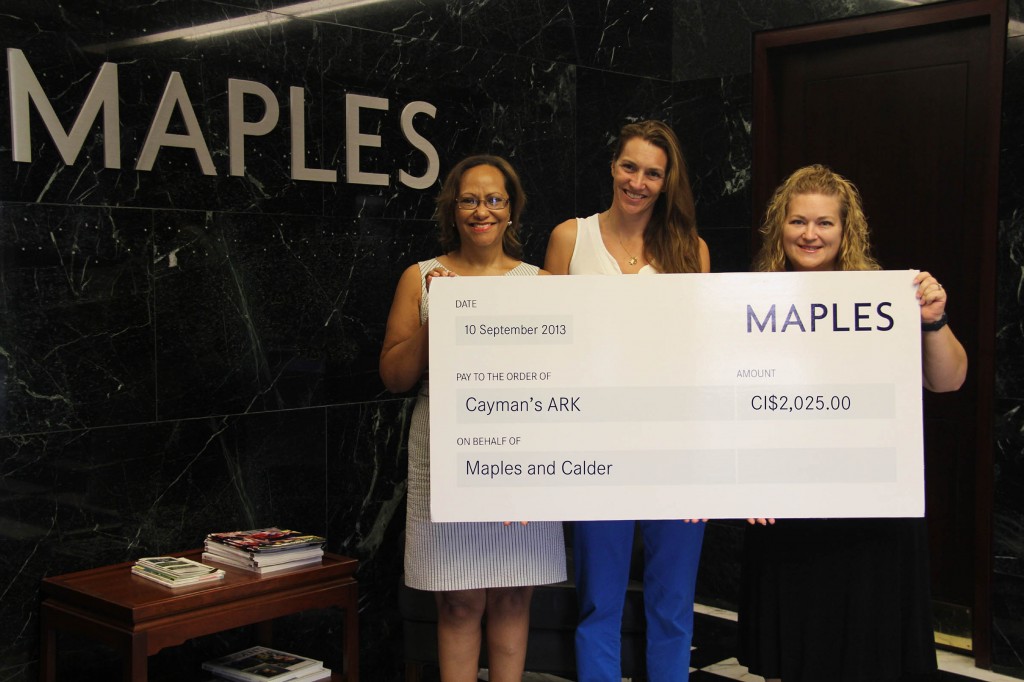 Maples staff raise funds for Cayman's ARK - IEyeNews