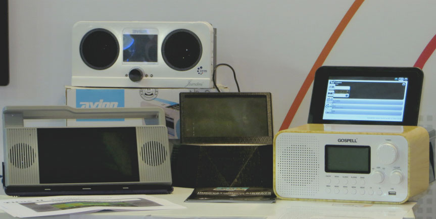 Digital Radio Mondiale (DRM) demonstrated simultaneously on two ...