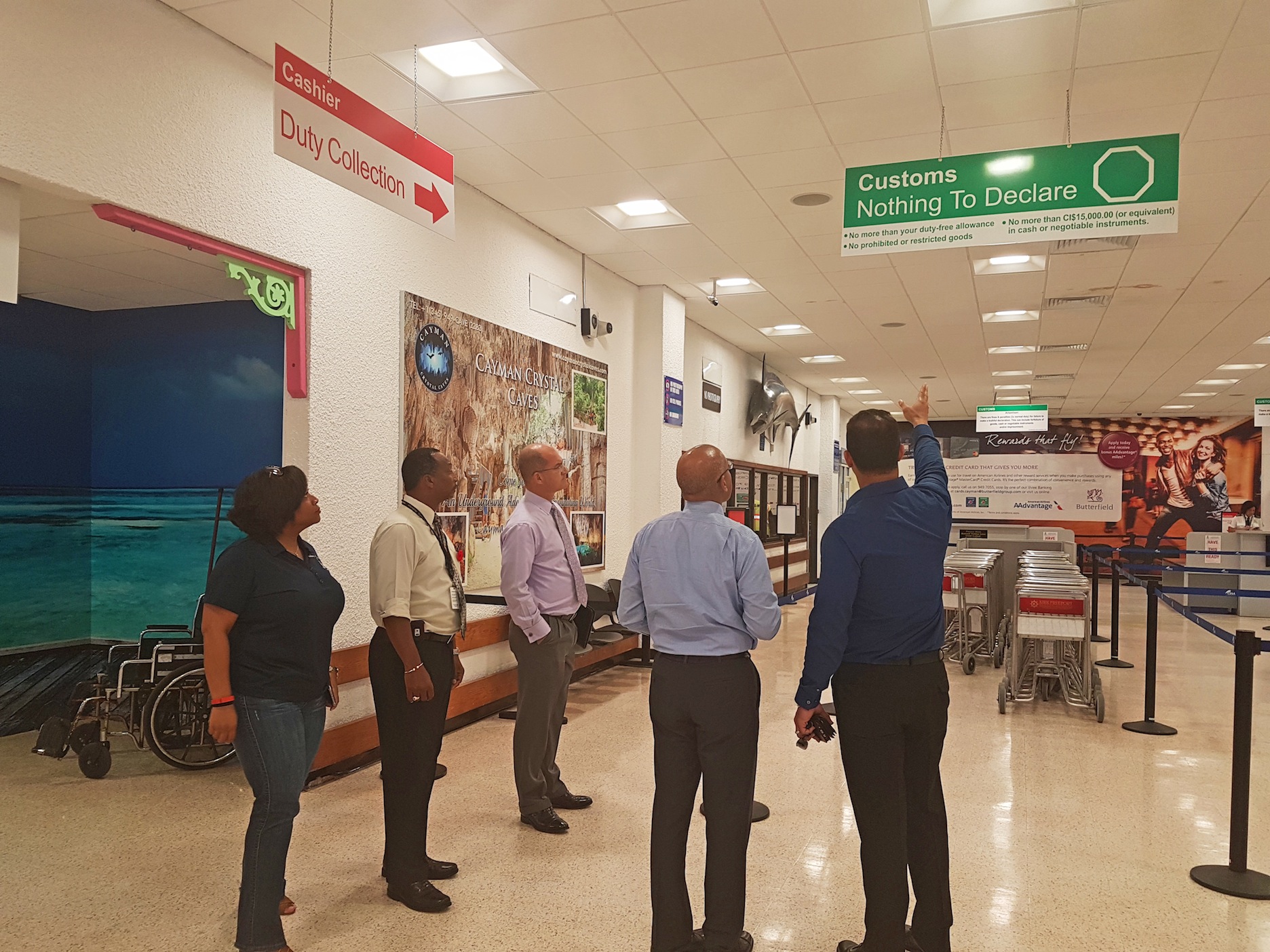 Customs process streamlined for arriving air passengers at Cayman ...
