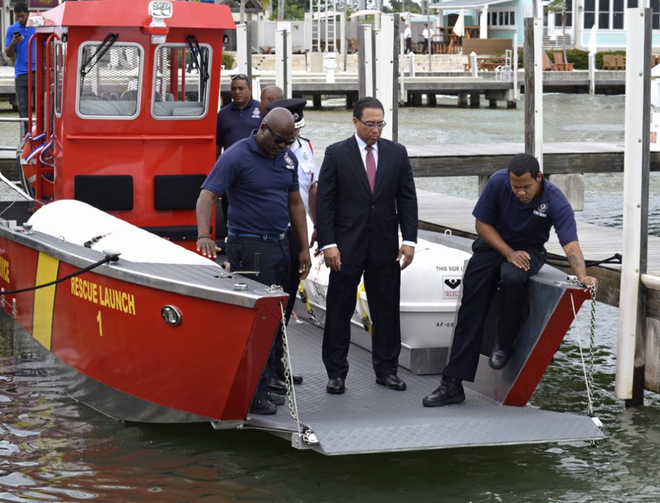 Official launch of the Cayman Islands Fire Rescue Vessel - IEyeNews