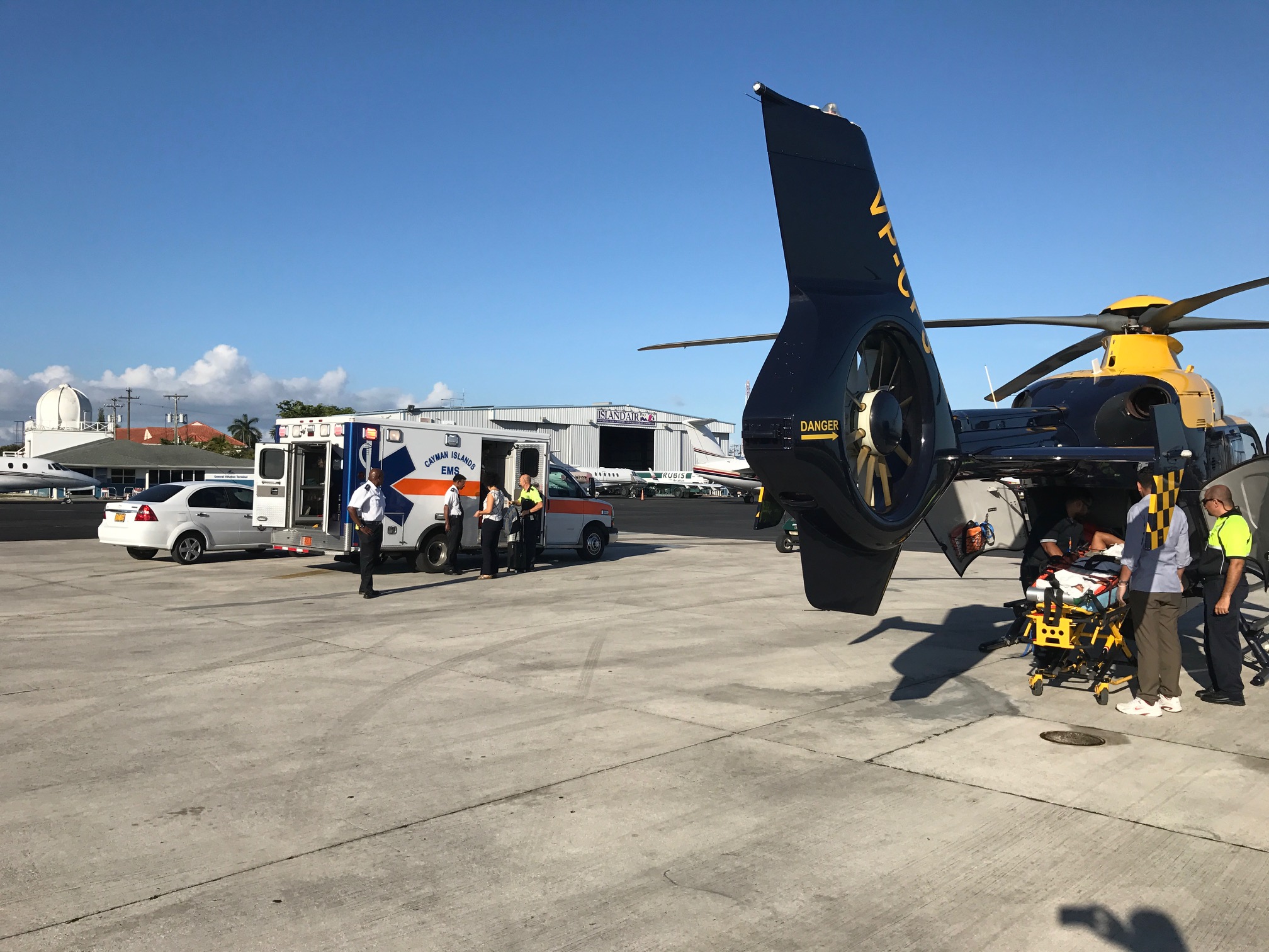 Cayman Islands fire officers transported to Grand Cayman - IEyeNews