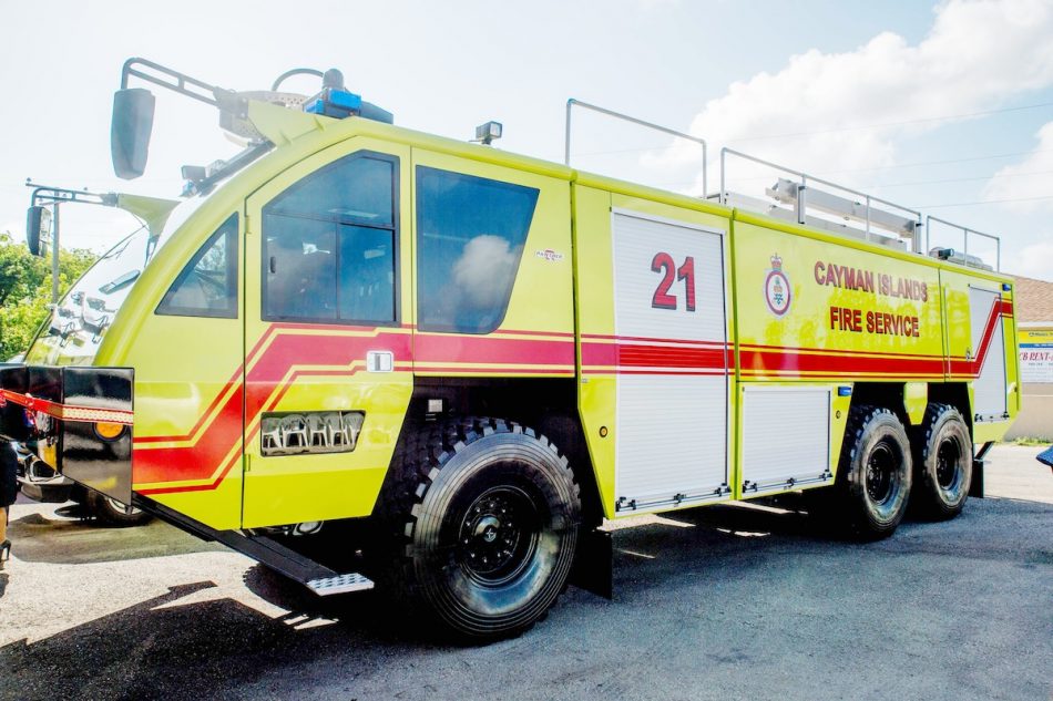 Fire truck Handover Held on Cayman Brac - IEyeNews