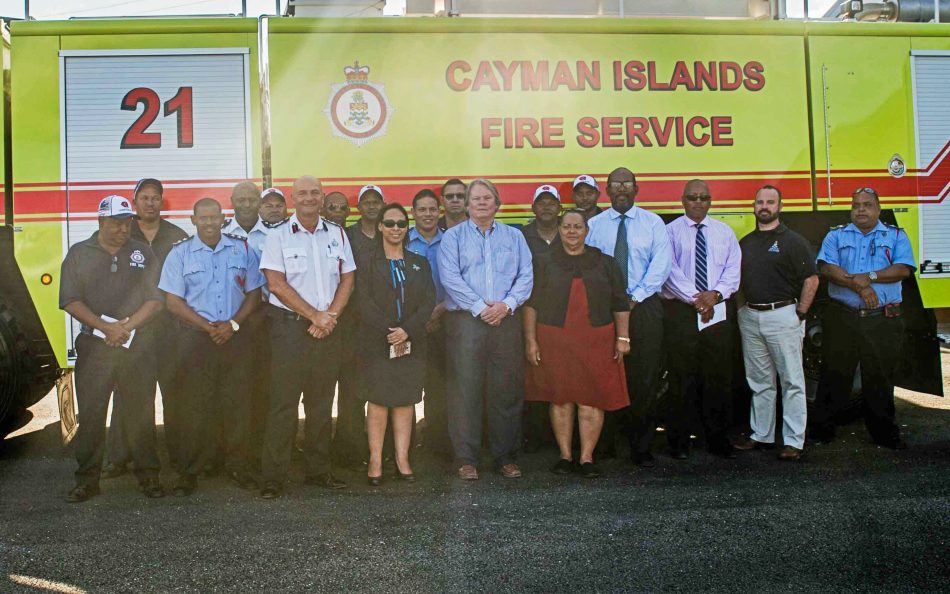 Fire truck Handover Held on Cayman Brac - IEyeNews