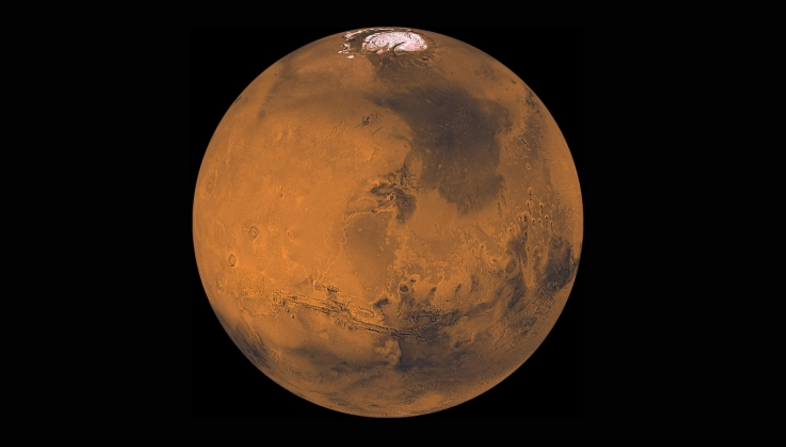 Mars is a winter wonderland at night - IEyeNews