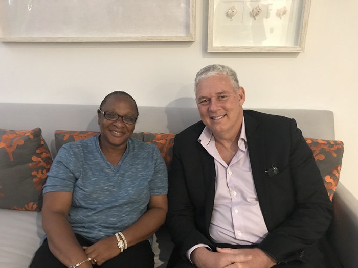St. Lucia PM visits Cayman Islands Medical Centre and hurricane-ravaged ...