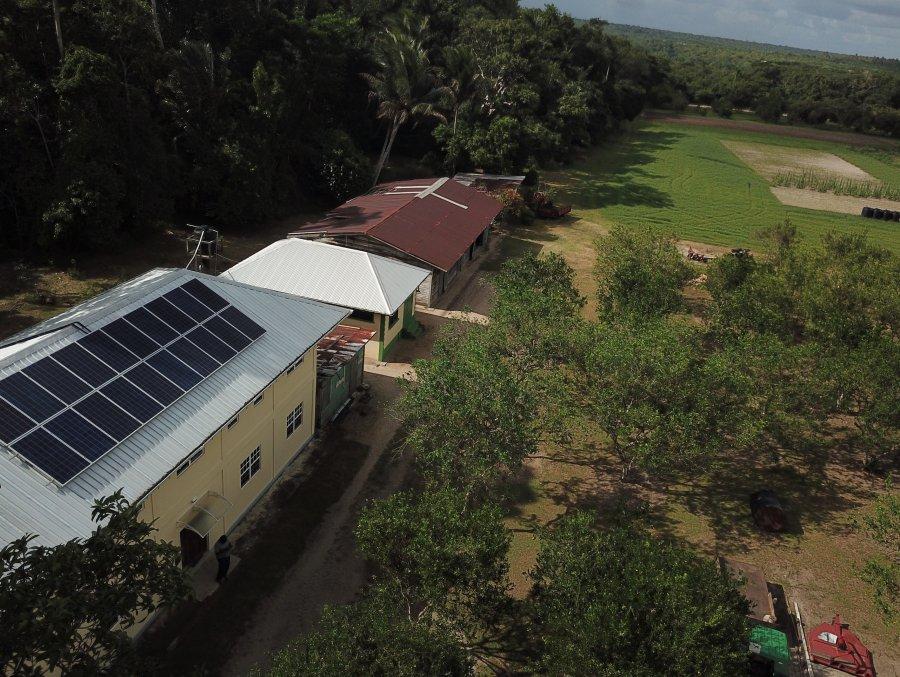 NAREI Institute buildings in Guyana as of now powered by clean energy ...
