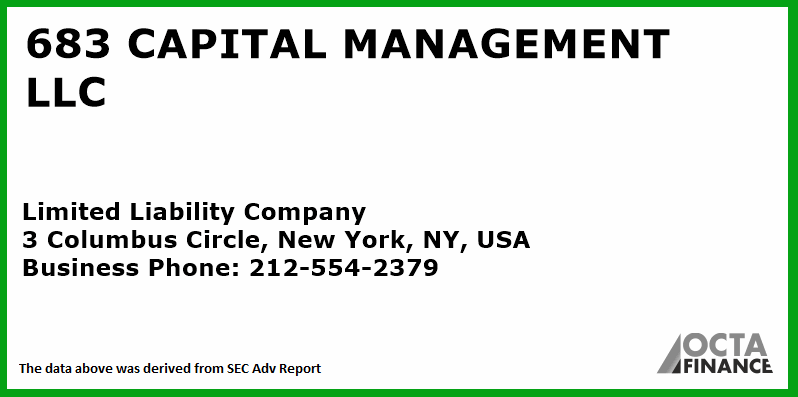 683 Capital Management sends open letter to Cision Ltd. objecting to ...