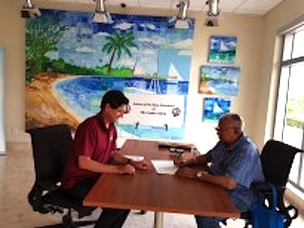 JP services offered in the Lobby of Cayman Islands Administration ...