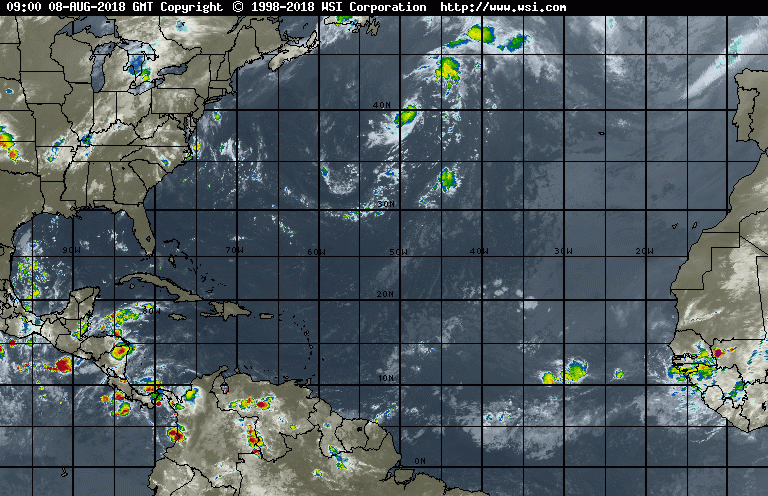 8 Aug Weather in Cayman & Tropical Report, 1 TS - IEyeNews