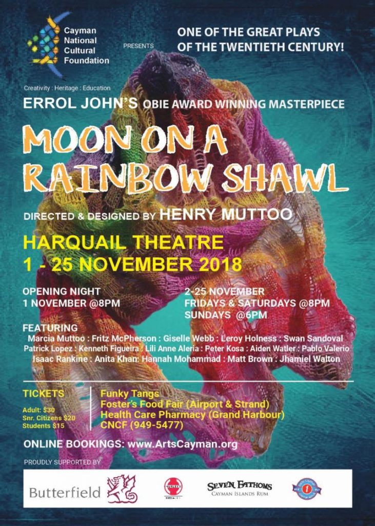 Cayman Islands National Theatre presents MOON ON A RAINBOW SHAWL - IEyeNews