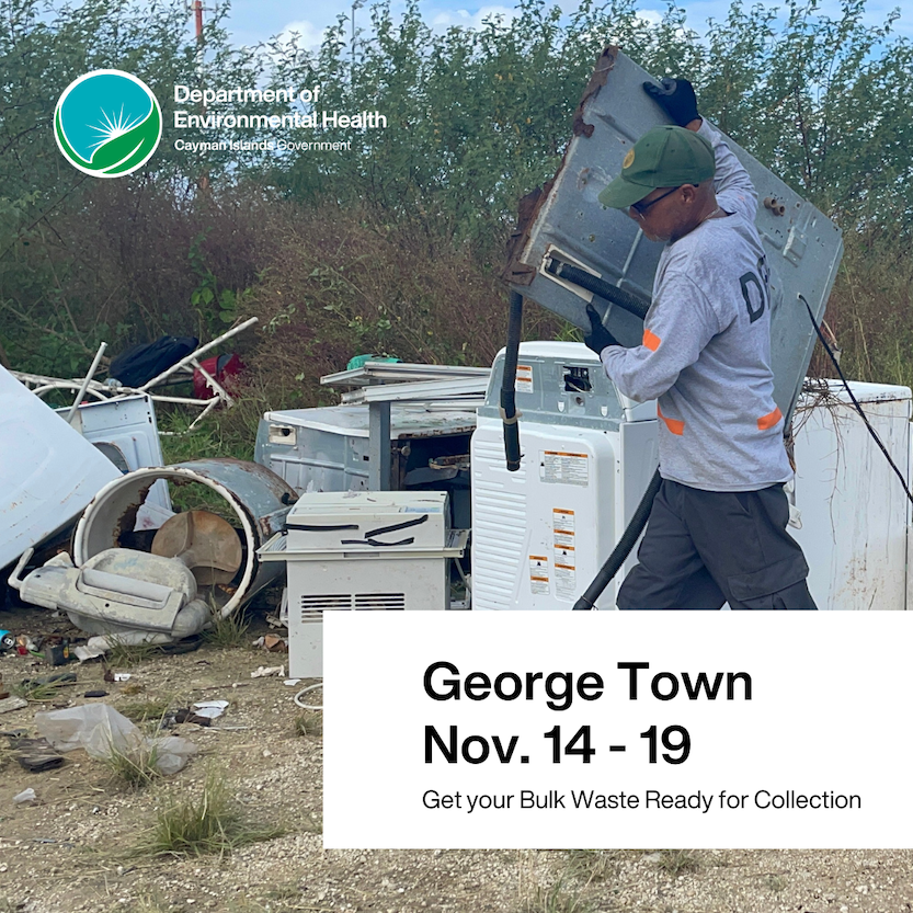 Cayman: DEH Bulk Waste Collection moves to George Town - IEyeNews