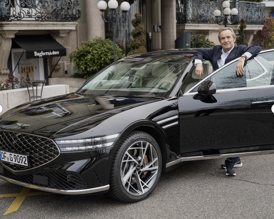 DRIVING THE FUTURE: GENESIS PARTNERS WITH RACING LEGEND JACKY ICKX ...