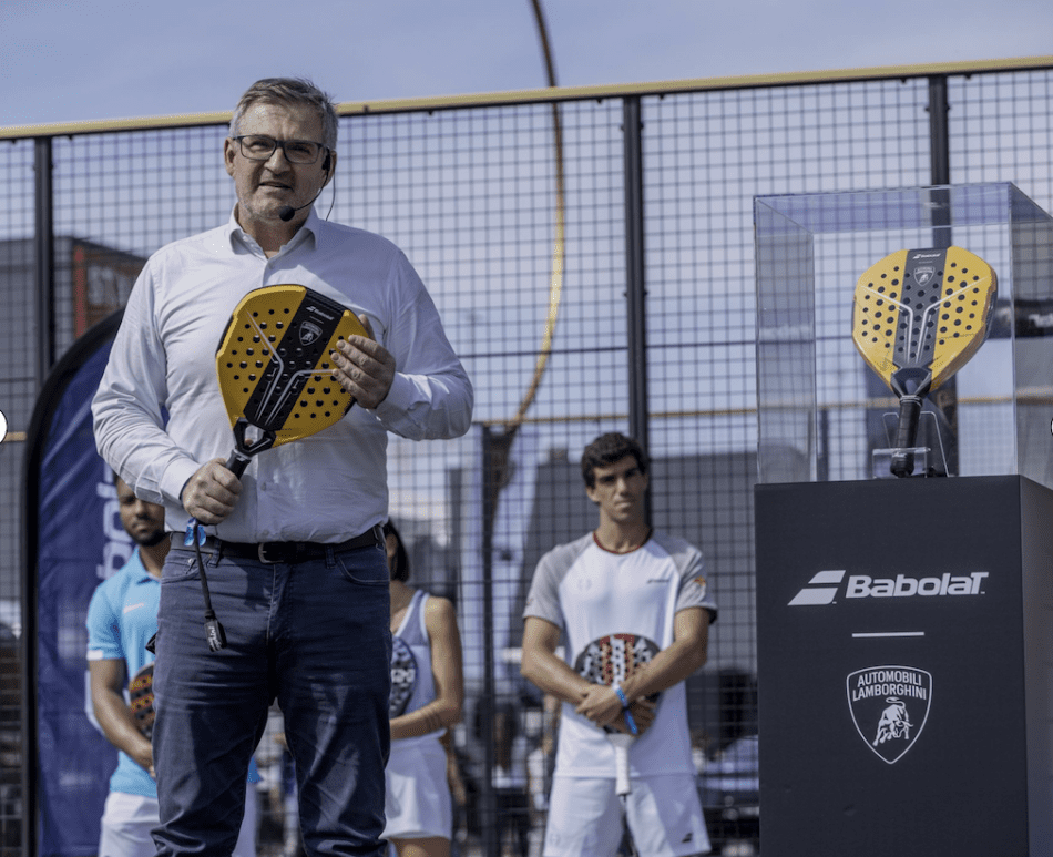 Lamborghini & Babolat collaborate in padel racquet - IEyeNews