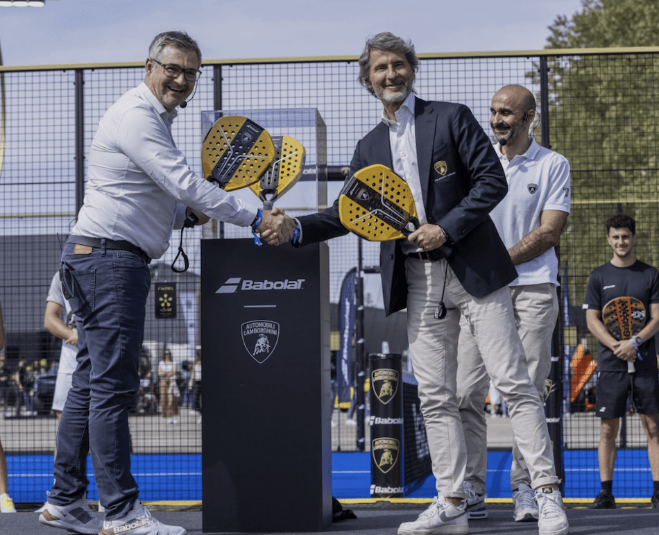 Lamborghini & Babolat collaborate in padel racquet - IEyeNews