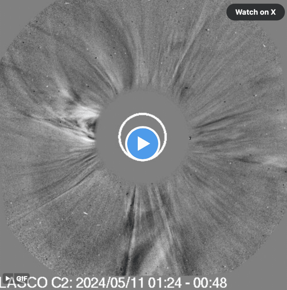Strongest geomagnetic storm since 2003, X5.8 solar flare - IEyeNews