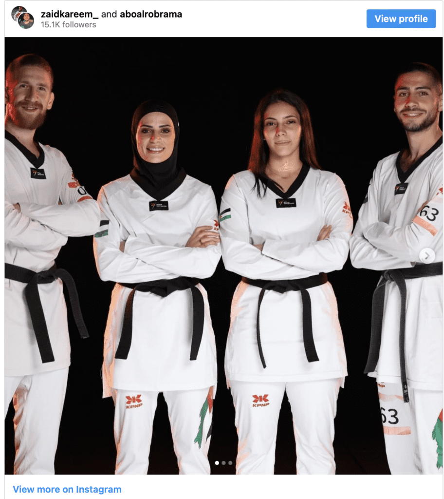 Jordanian taekwondo star Julyana Al−Sadeq determined to break new ...