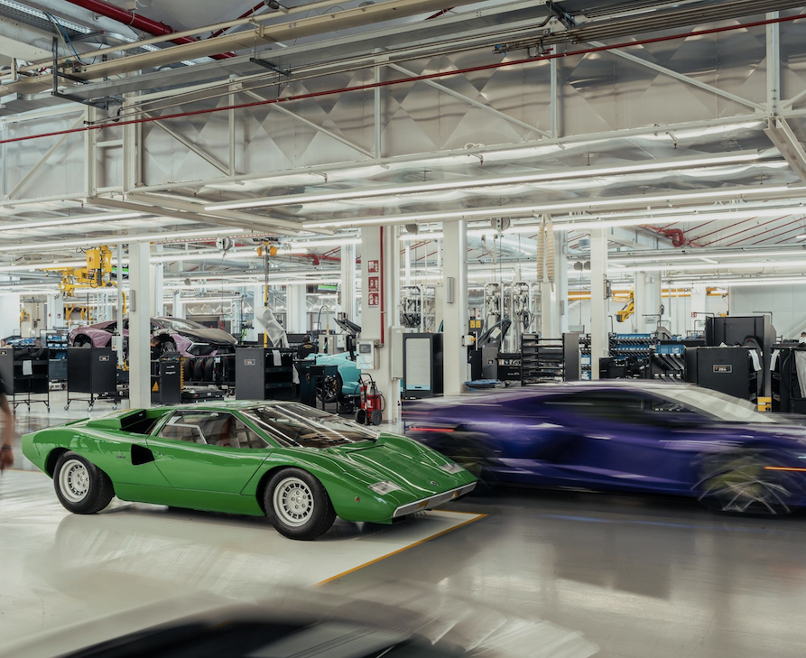1974 – 2024: 50 years since production of the first Lamborghini ...