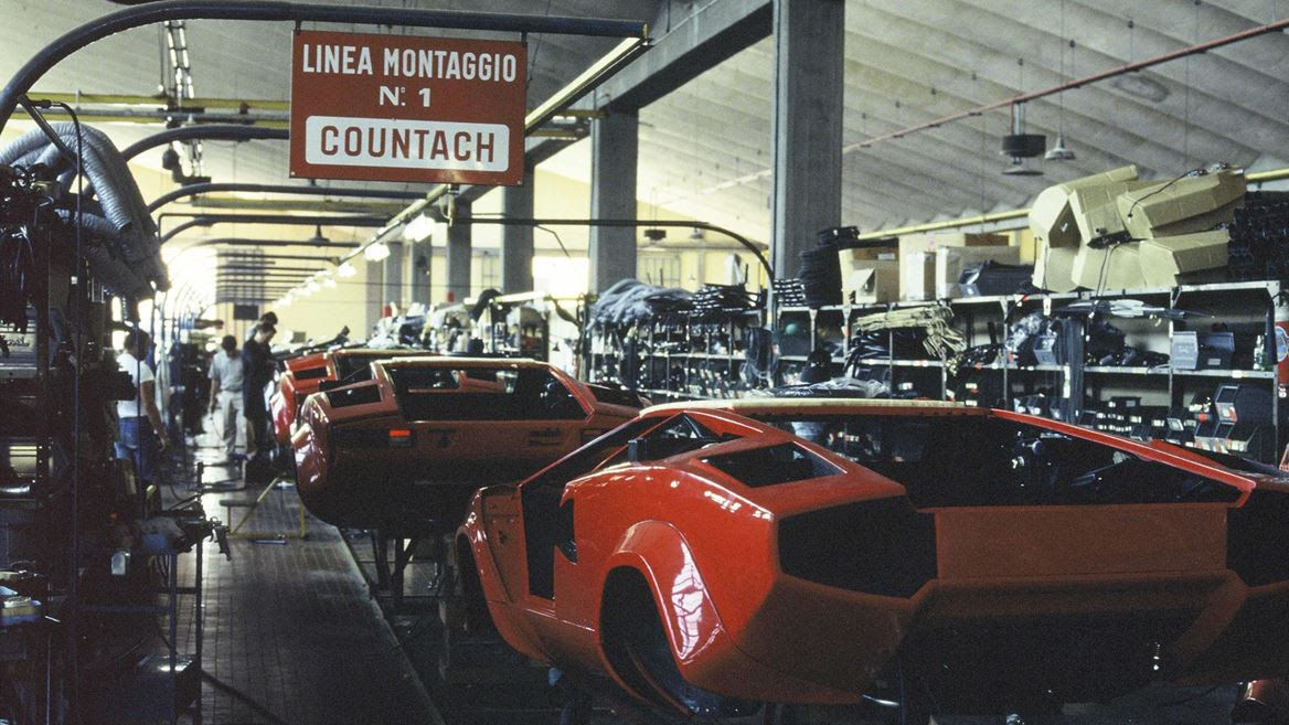 1974 – 2024: 50 years since production of the first Lamborghini ...