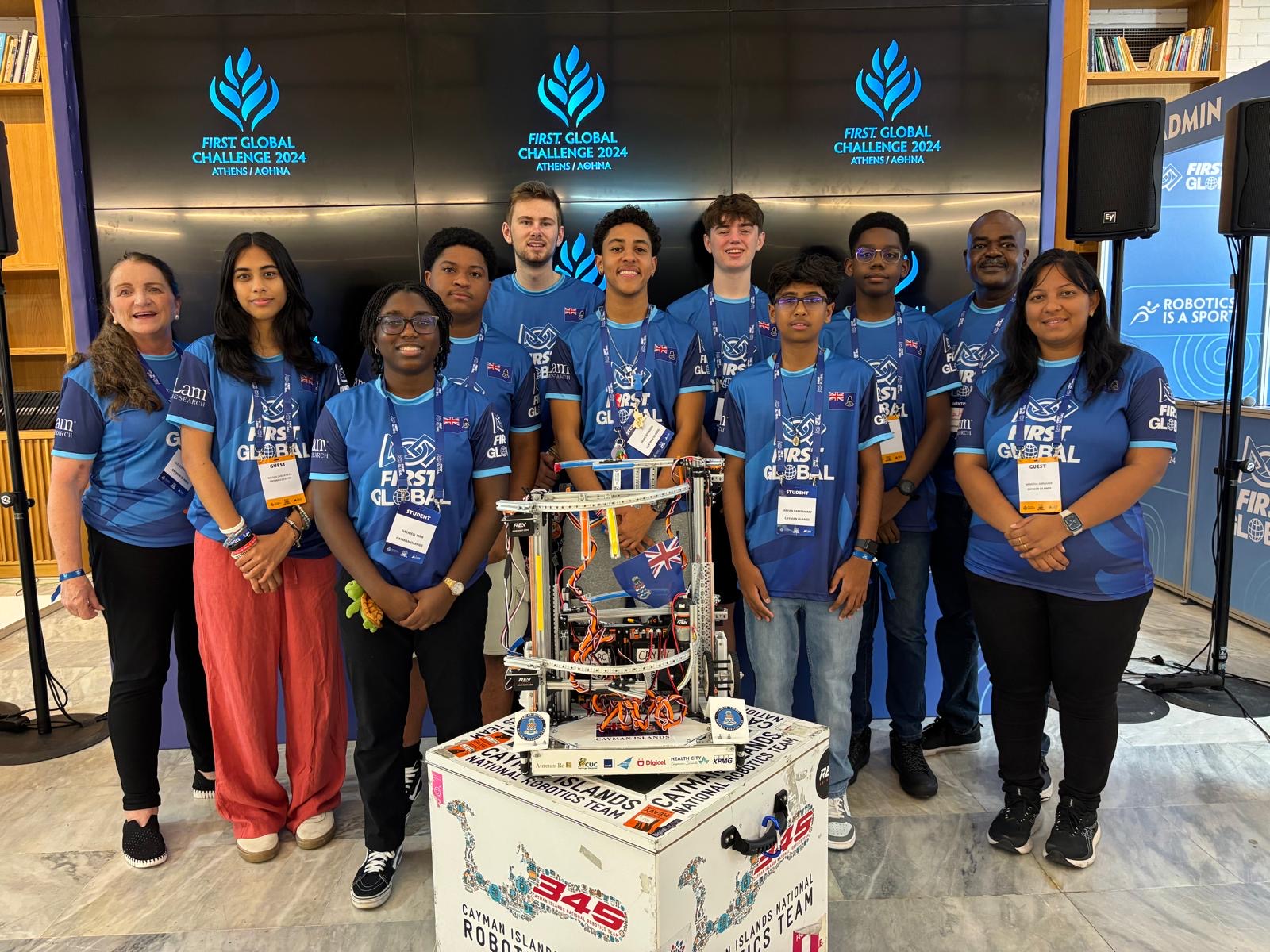 Cayman Islands National Robotics Team impresses at 2024 FIRST Global Challenge - IEyeNews