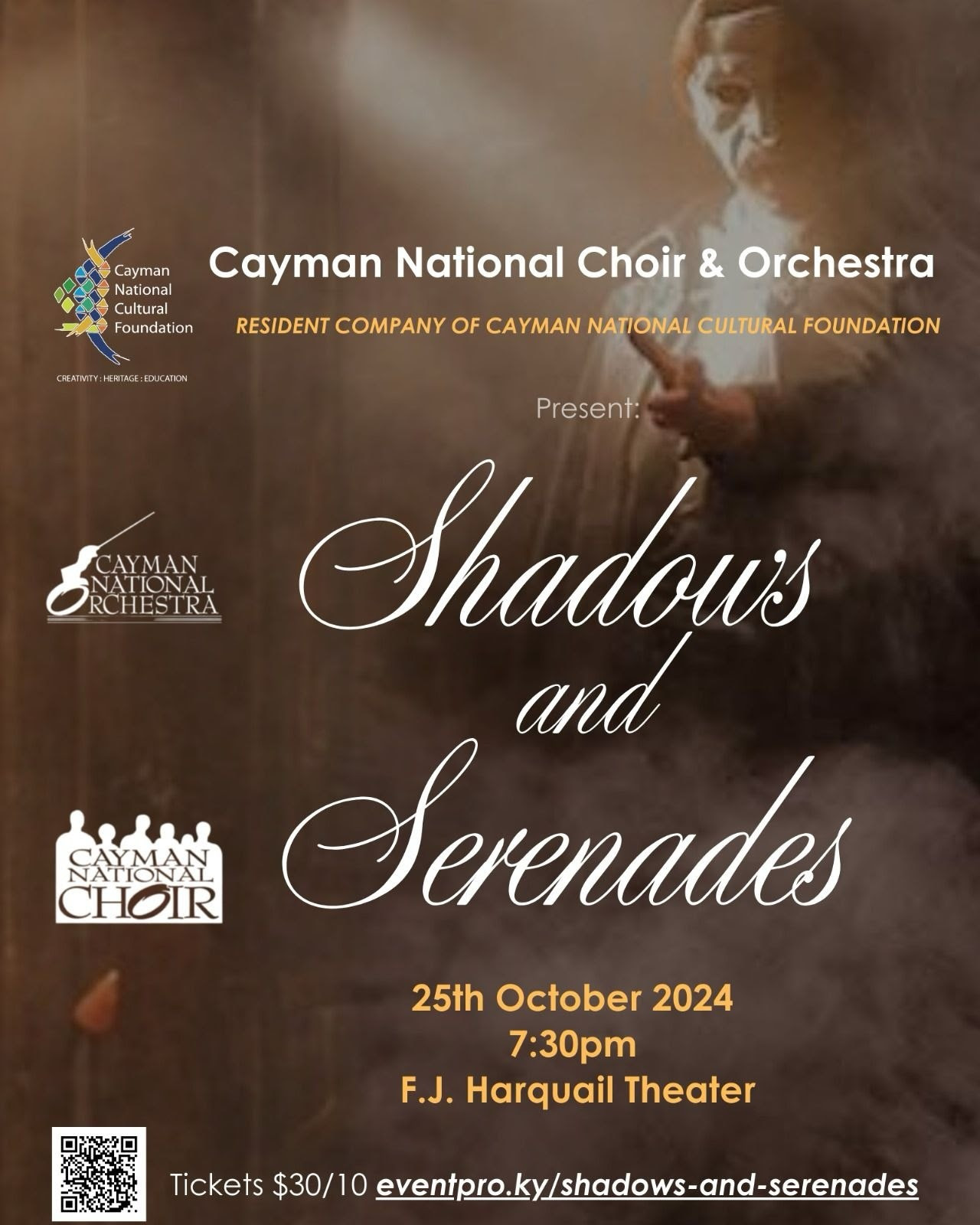Shadows and Serenades' | Friday, 25th October 7:30PM | Harquail Theater ...