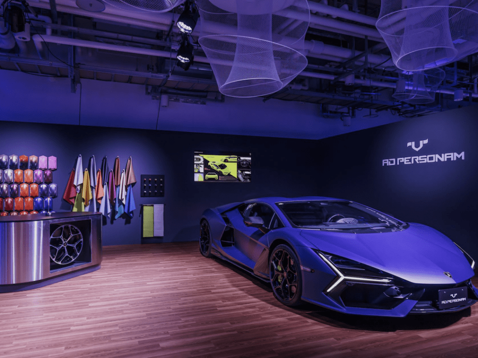 A parade of Lamborghinis storms the streets of Tokyo in celebration of ...