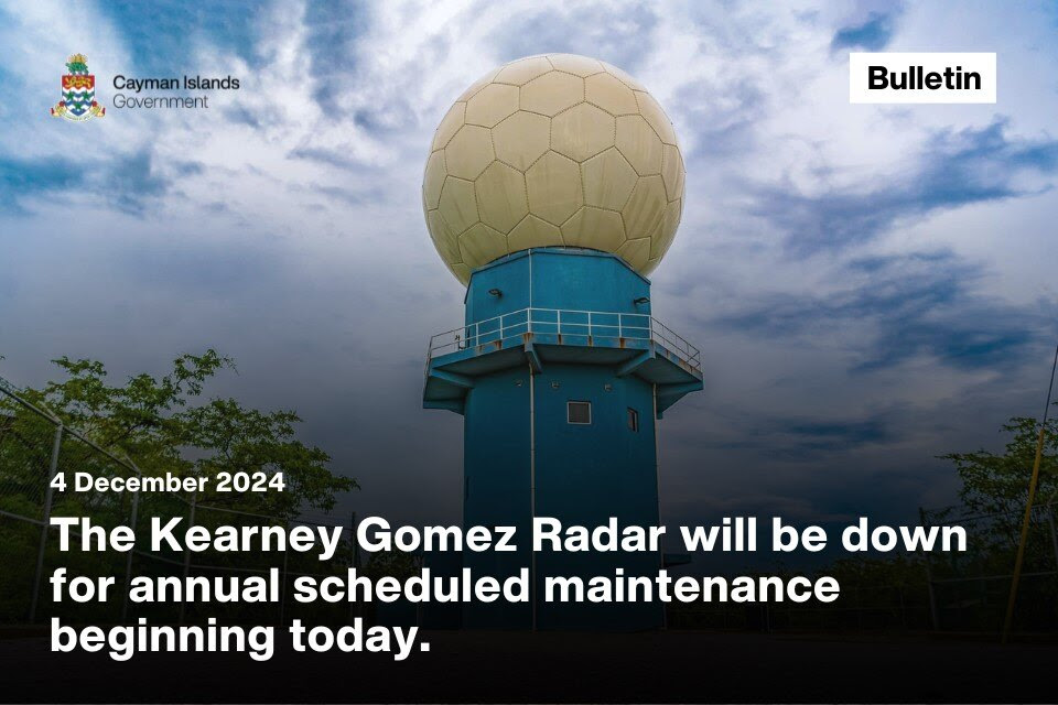 Cayman: Radar Down for Annual Maintenance - IEyeNews
