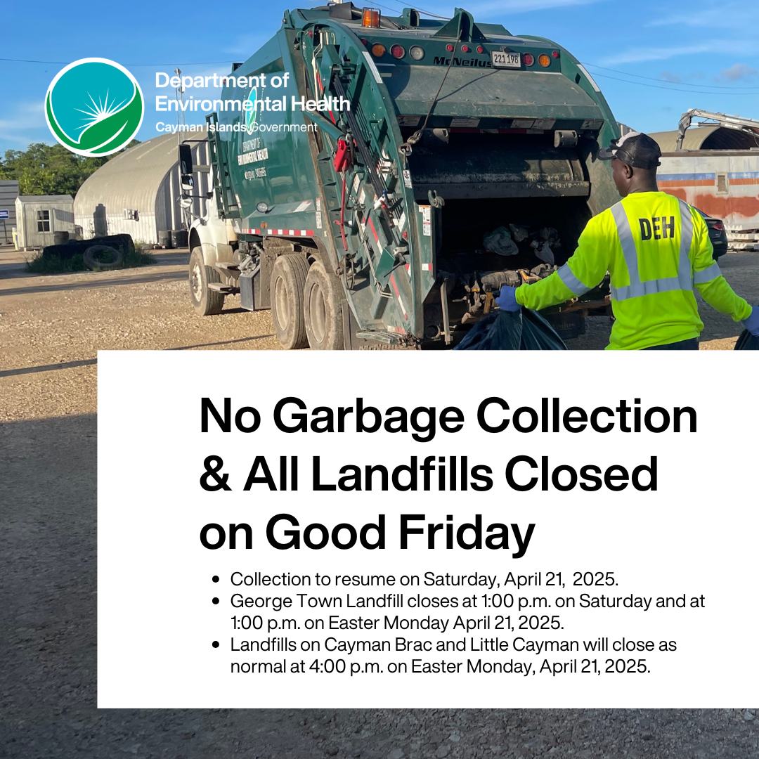 Cayman DEH Operations for Easter 2025 - IEyeNews