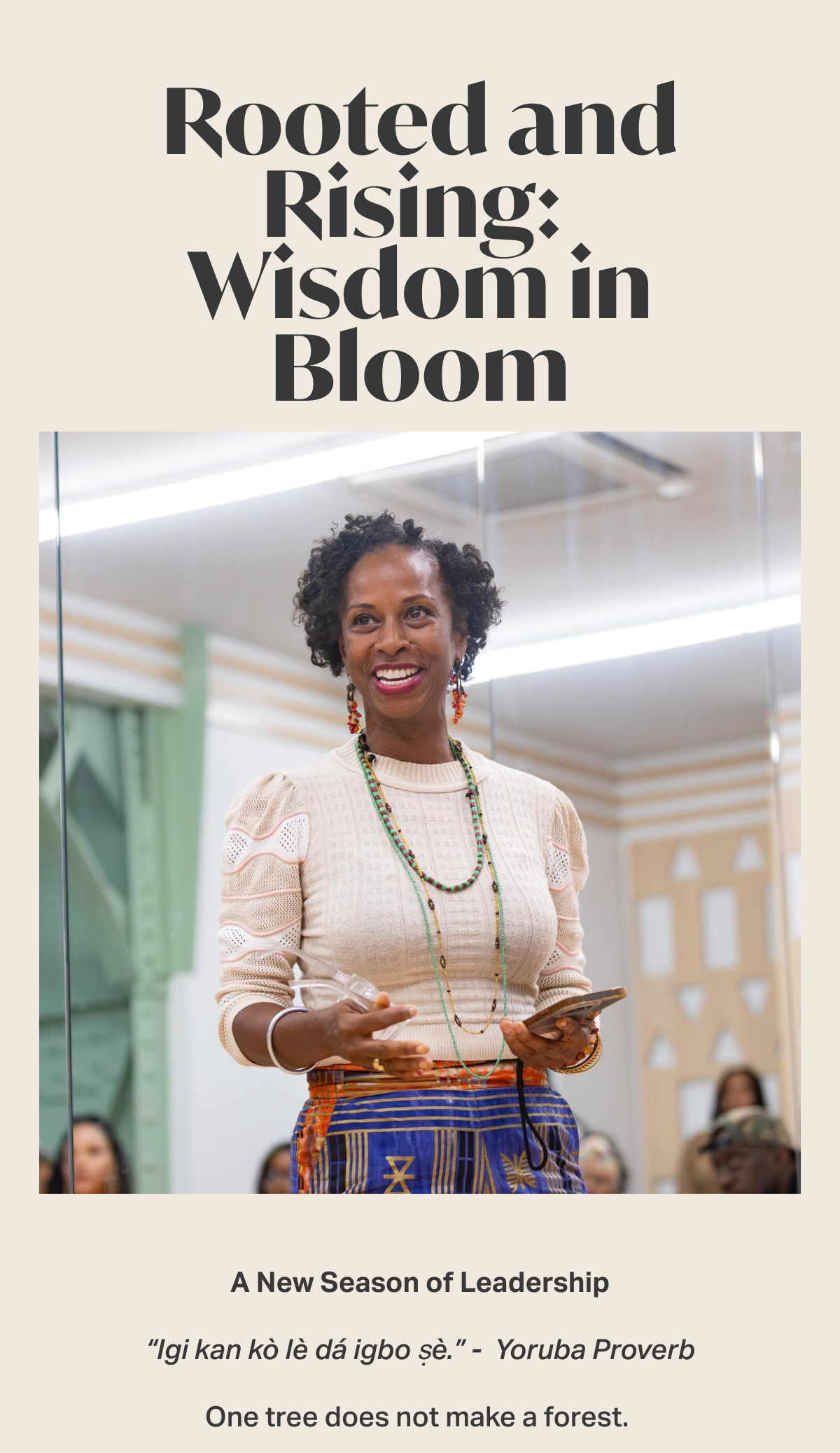 Rooted and Rising: Wisdom in Bloom - IEyeNews
