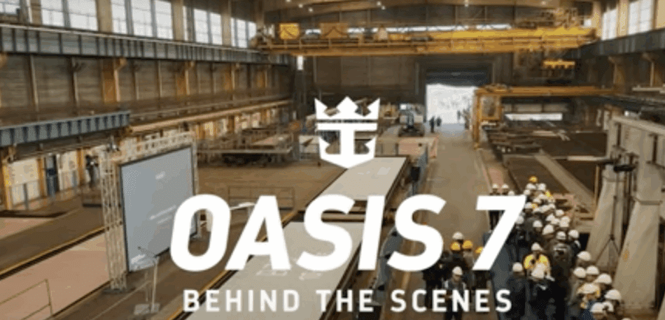 NEW Royal Caribbean Milestone, "Construction Has Begun on Royal ...